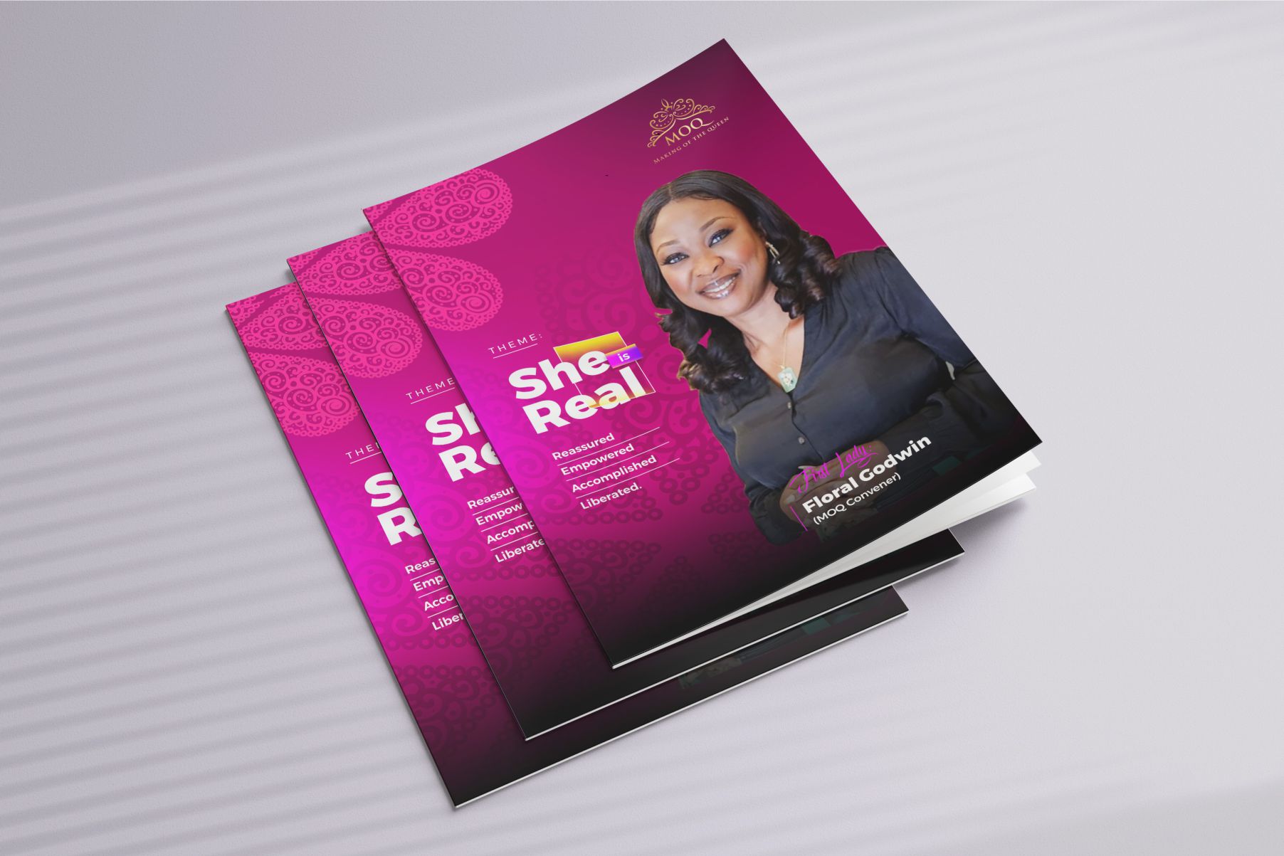 Event Program Brochure Pamphlet Design & Printing in Lagos, Nigeria.